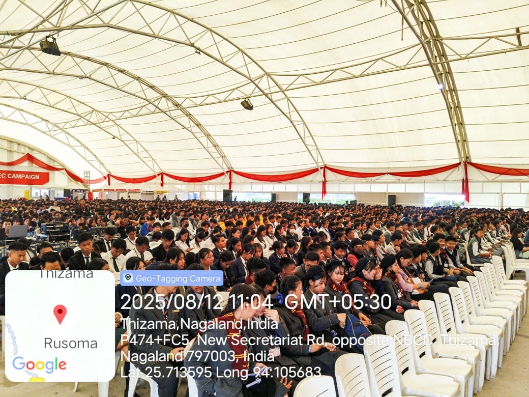 KCK students attend the formal programme on Intensified IEC Campaign ...