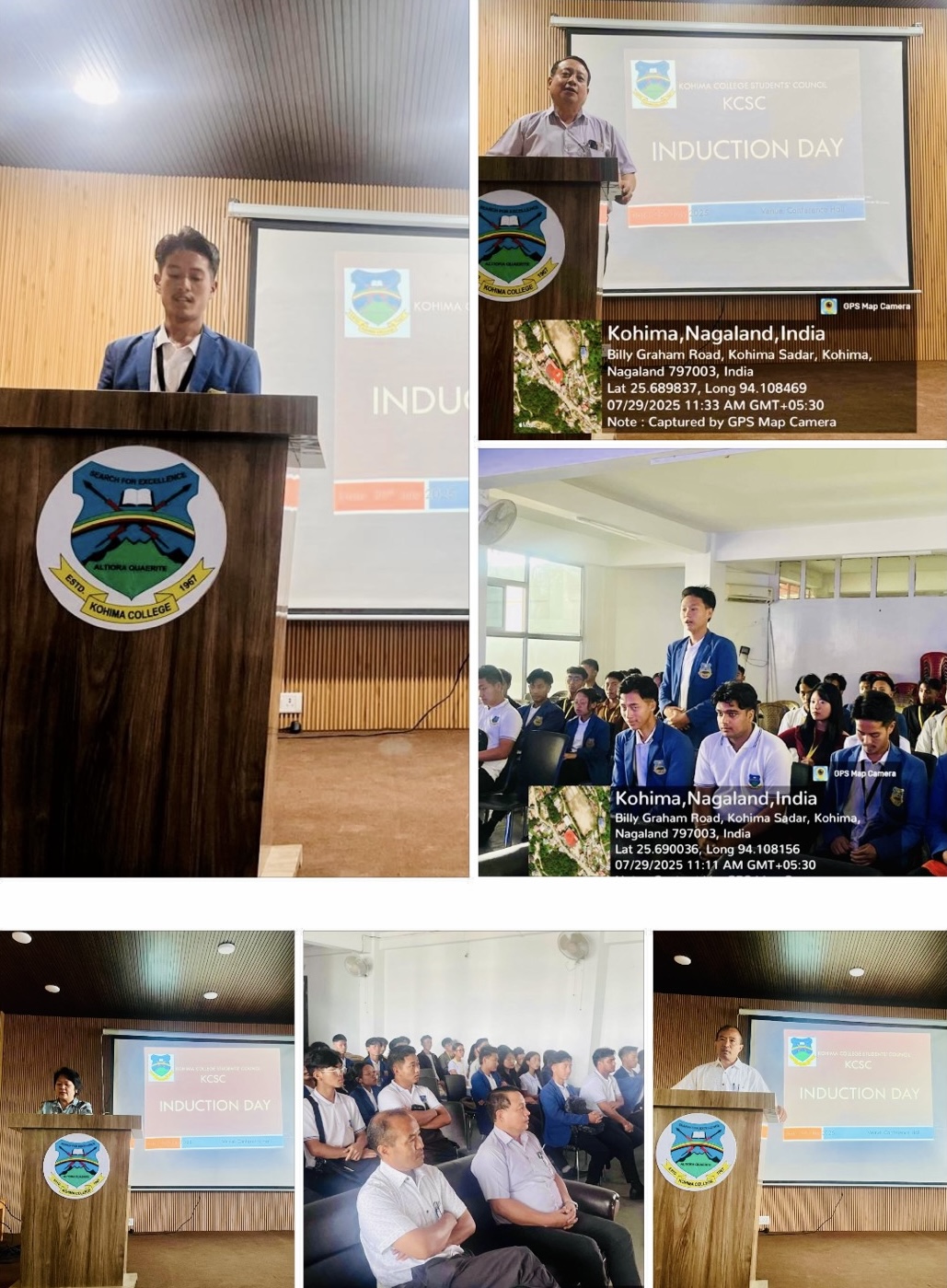 KCSC Induction Programme 2025 - Kohima College