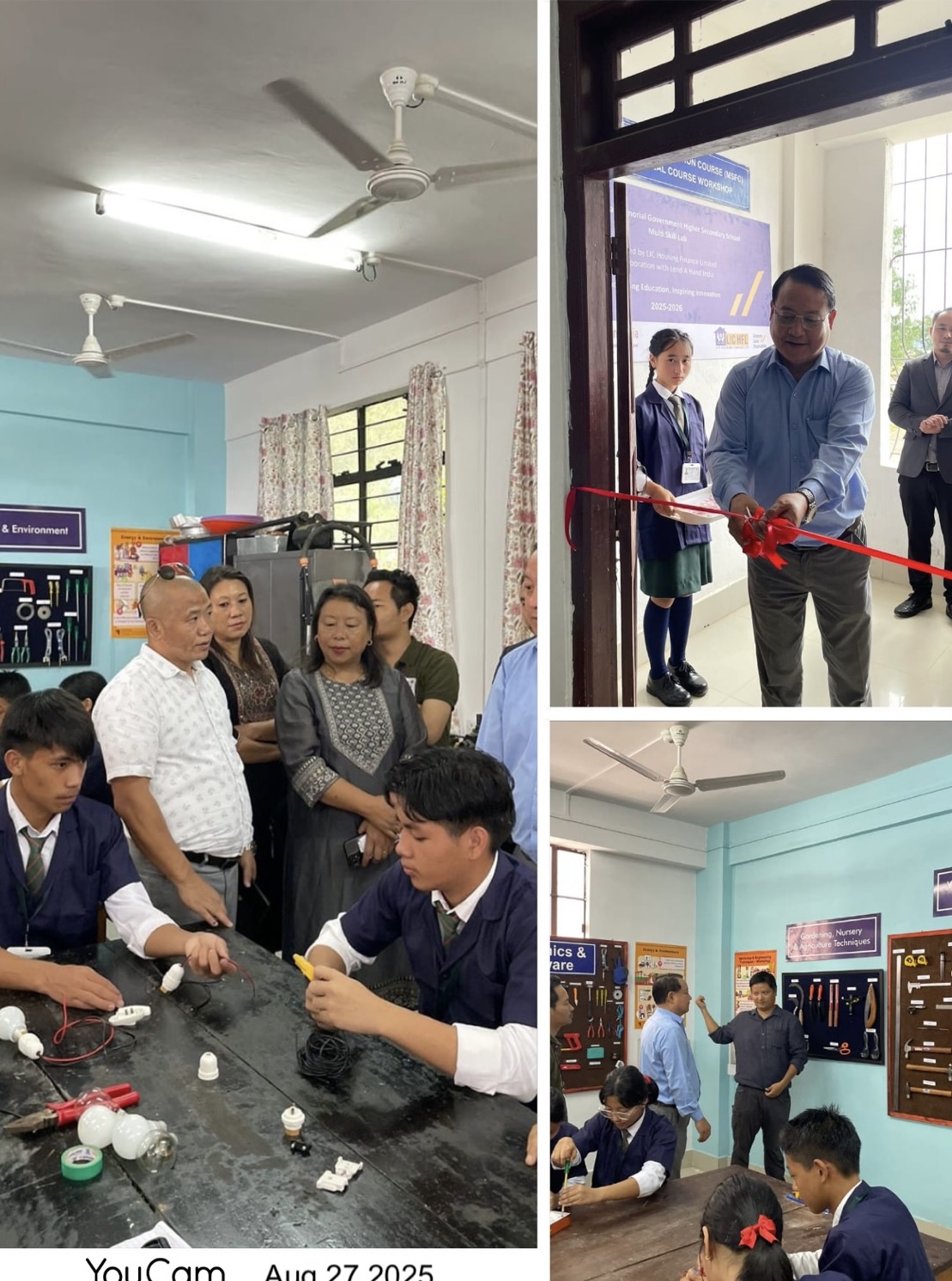 Dr Vuprü, Principal, KCK inaugurates Multi-Skill & Electronics Labs at ...