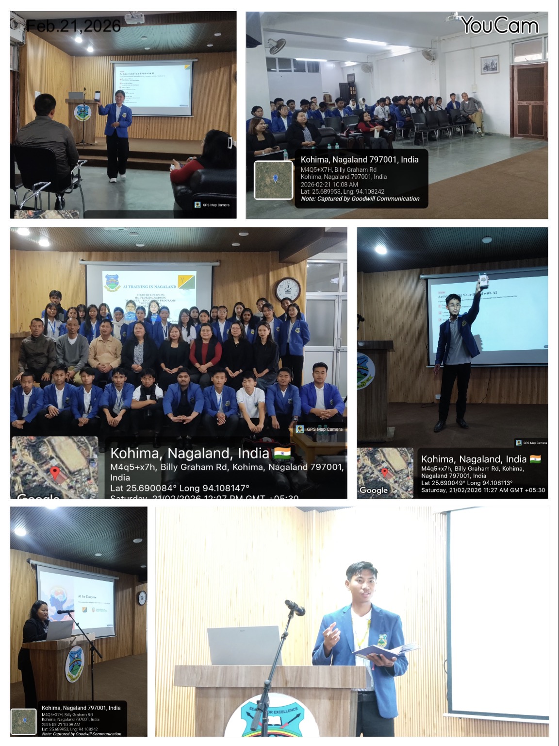 AI Training for Students, KCK - Kohima College